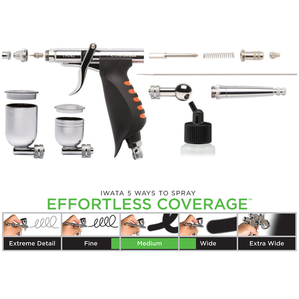 IWATA GRAVITY AIRBRUSH NEO SIDE FEED TRIGGER 0.5MM N5000 - Protect Auto